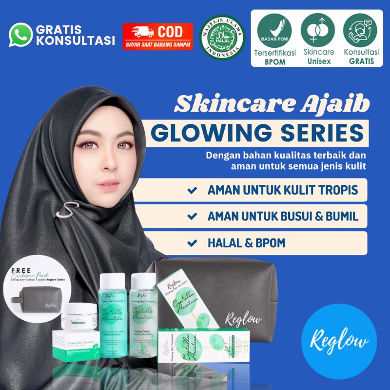 Jual PAKET SKINKER REGLOW - Pembersih JERAWAT / PEMUTIH Wajah Alami ( Orijinal BPOM - COD ...