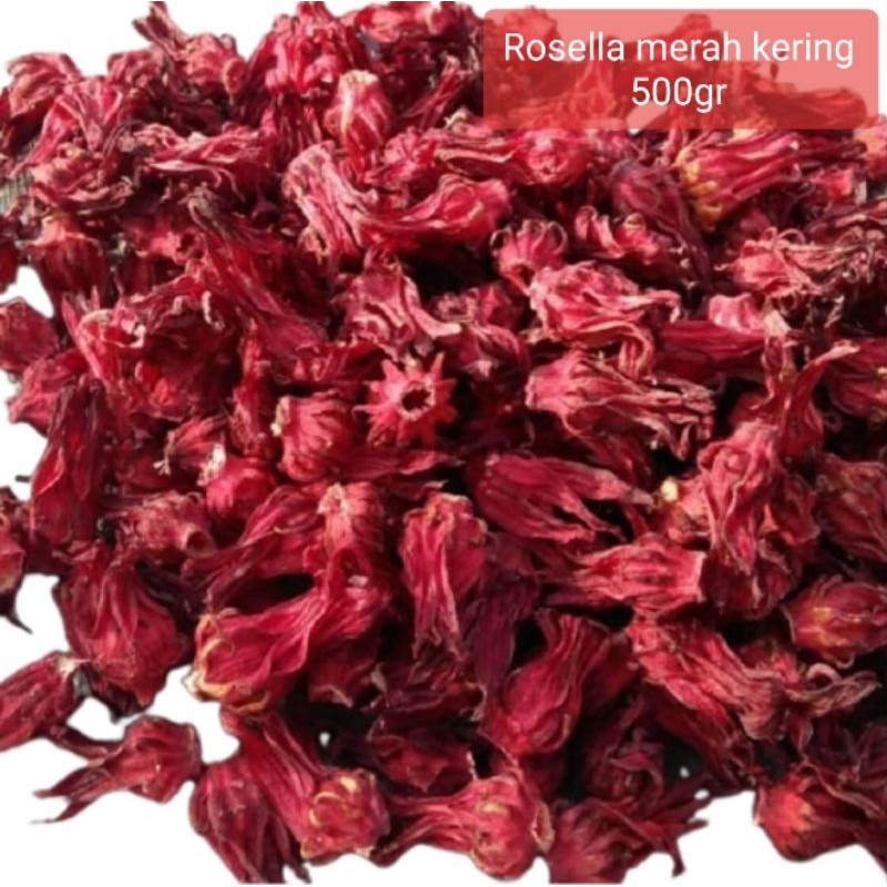 Jual TEH BUNGA ROSELA ROSELLA MERAH KERING PREMIUM 250 GRAM | Shopee Indonesia