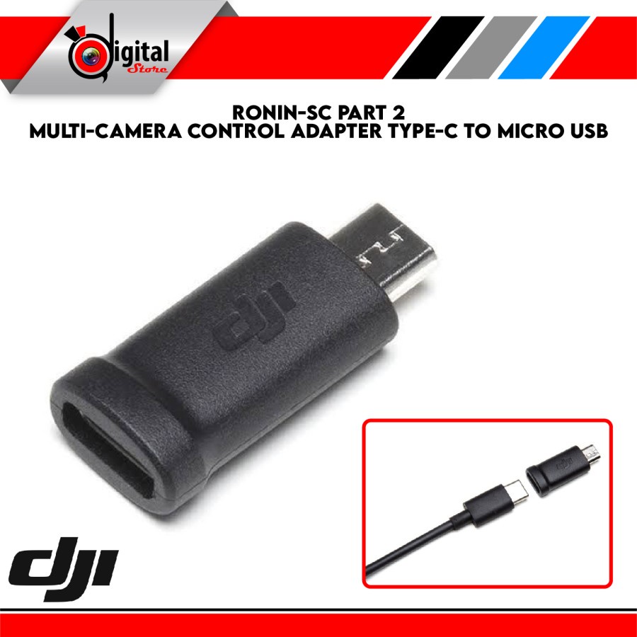 Jual Ronin-Sc Part 2 Multi-Camera Control Adapter Type-C To Micro Usb ...