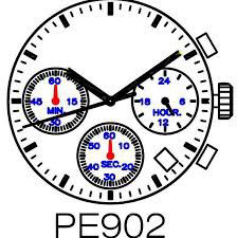 Jual Mesin Jam Tangan PE90 PE-90 Mesin Jam Tangan Sunon PE90 Crono aktif Mesin Kaleng Crono ...