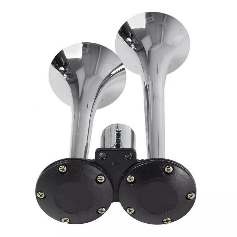 Jual Klakson Trompet Mobil Dual Air Horn 300dB 12V/24V | Shopee Indonesia