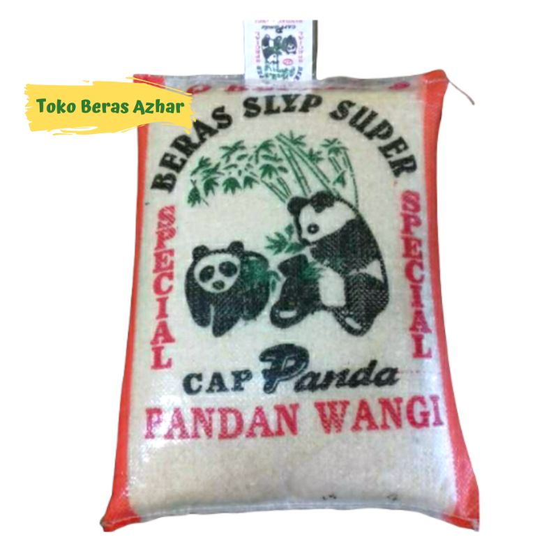 Jual Beras Pandan Wangi Cap Panda 10Kg | Shopee Indonesia