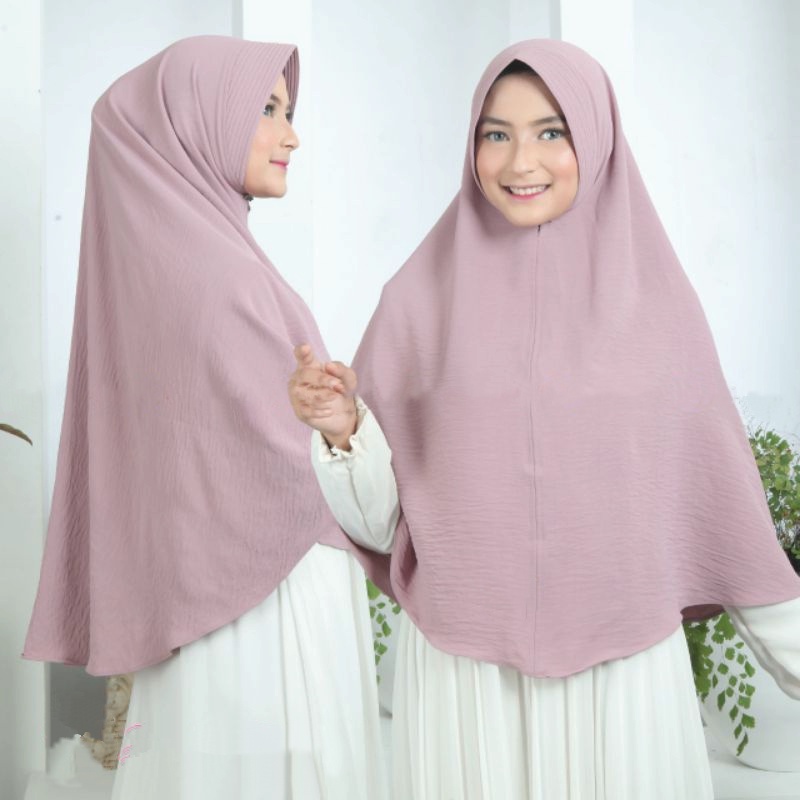 Jual hijab instan Crinkle Ped JUMBO | Shopee Indonesia