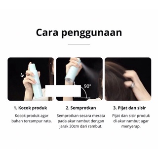 Jual Dry Shampoo Semprotan Rambut Kering Hair Dry Shampoo Anti Lepek ...