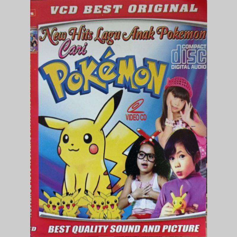 Jual KASET VCD NEW HITS LAGU ANAK POKEMON CARI POKEMON | Shopee Indonesia