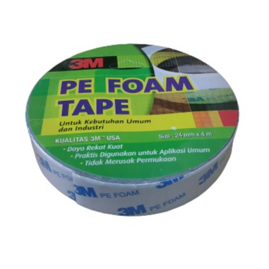 Jual Double Tape PE FOAM 3M 1600 T Perekat Bolak Balik Serba Guna ...