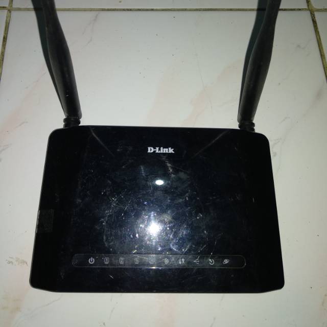 Jual D-Link dsl 2750E modem router acces points print server | Shopee ...