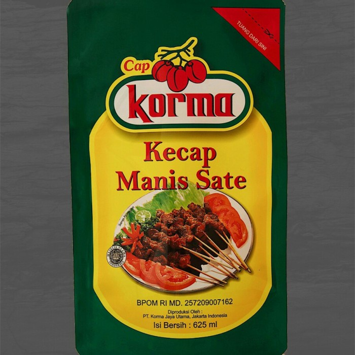 Jual vs2011bd Kecap Manis Sate Cap Korma Pouch 625 Ml Fsfs201 | Shopee ...