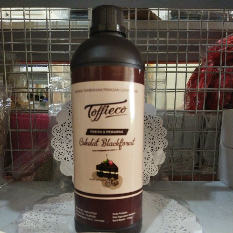 Jual Toffieco pasta perisa 1 liter (vanilla butter, choco blackforest ...