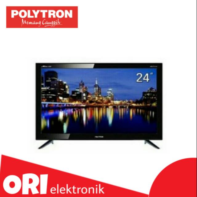 Jual POLYTRON LED TV DIGITAL 24 INCH PLD-24V1853 | Shopee Indonesia