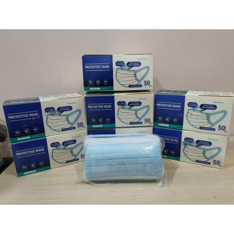 Jual Masker 3 ply 50 pcs | Shopee Indonesia