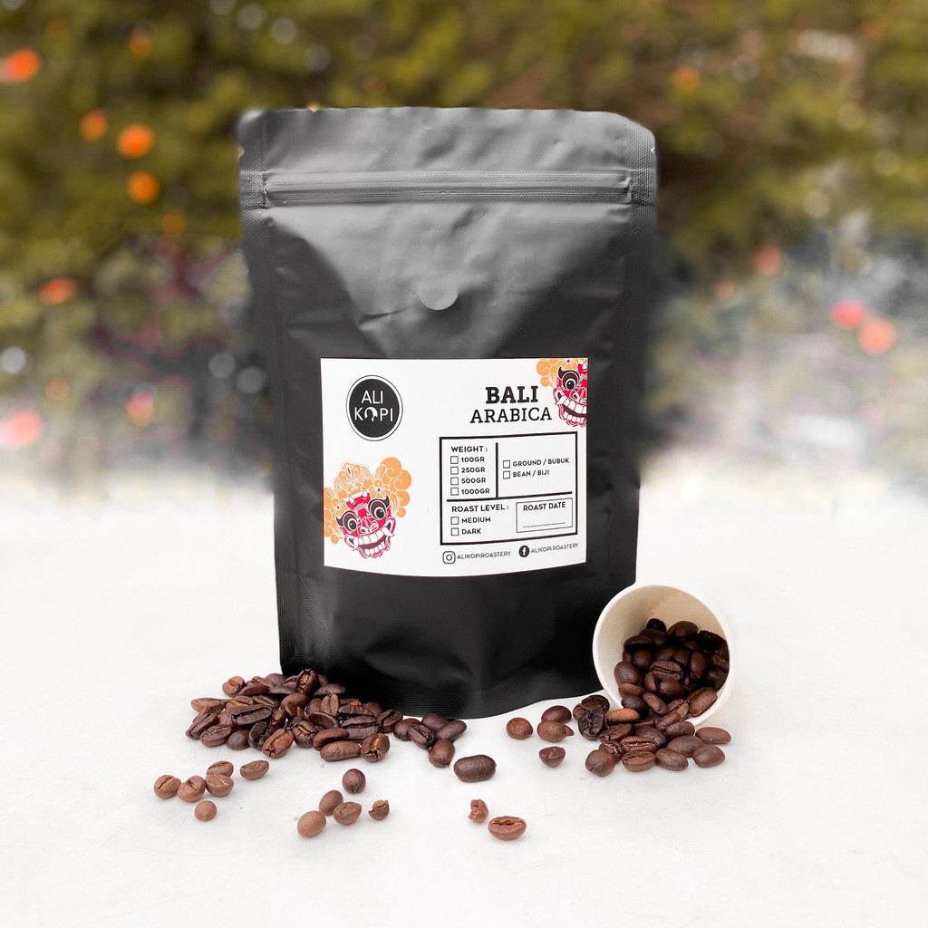 Jual Kopi Arabica Bali Kintamani 500 gram (Biji/Bubuk) | Shopee Indonesia