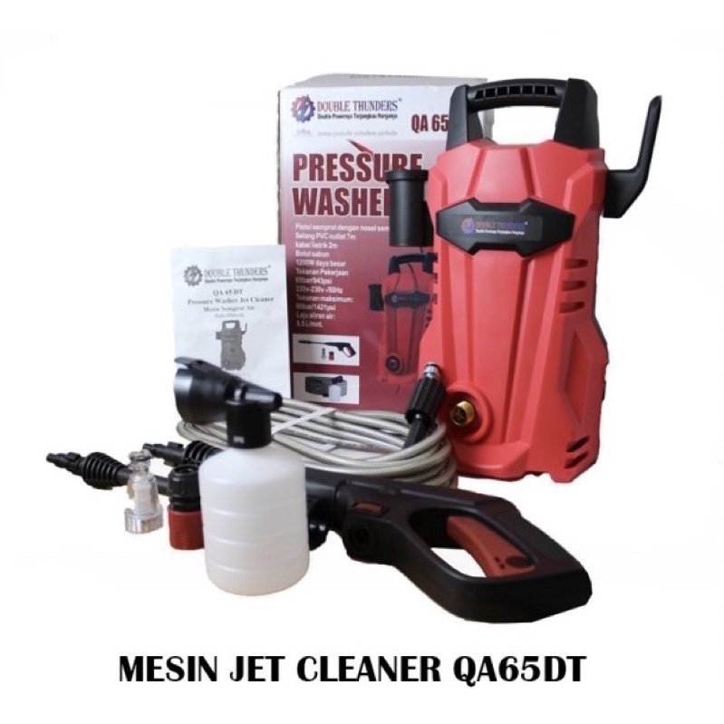 Jual Mesin Steam Cuci Motor & Mobil Jet Cleaner Double Thunders QA65DT ...