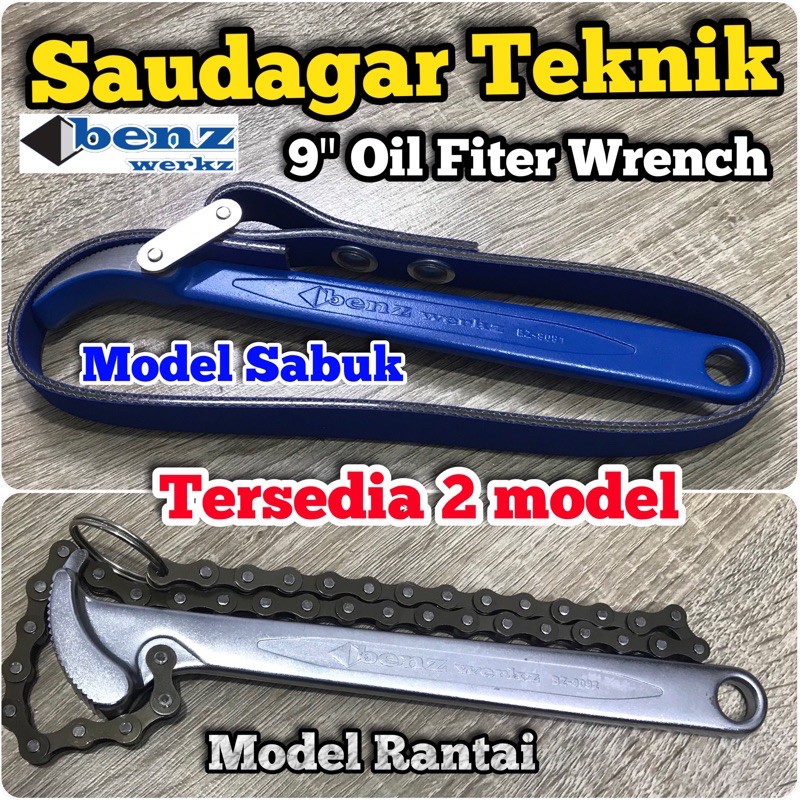 Jual Kunci Filter Oli Sabuk Rantai Pembuka Filter Oli Oil Filter Wrench ...