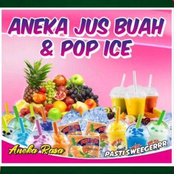 Jual Spanduk Aneka Jus Buah/Banner Es Buah 130x100 | Shopee Indonesia