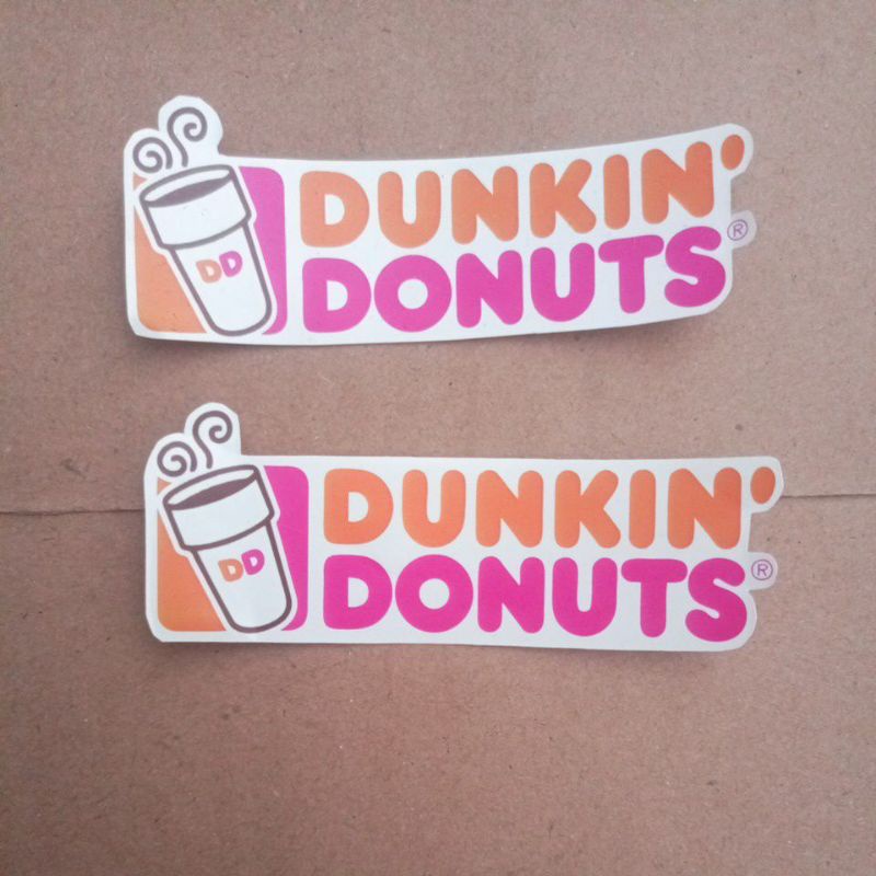 Jual STIKER VINYL VINIL DUNKIN DONUTS DANKIN DONAT ANTI AIR HYPEBEAST ...