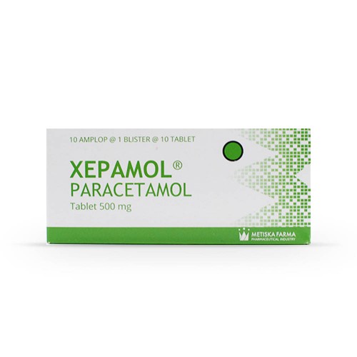 Jual Xepamol Blister 10tablet / Menurunkan Demam / Meredakan Nyeri ...