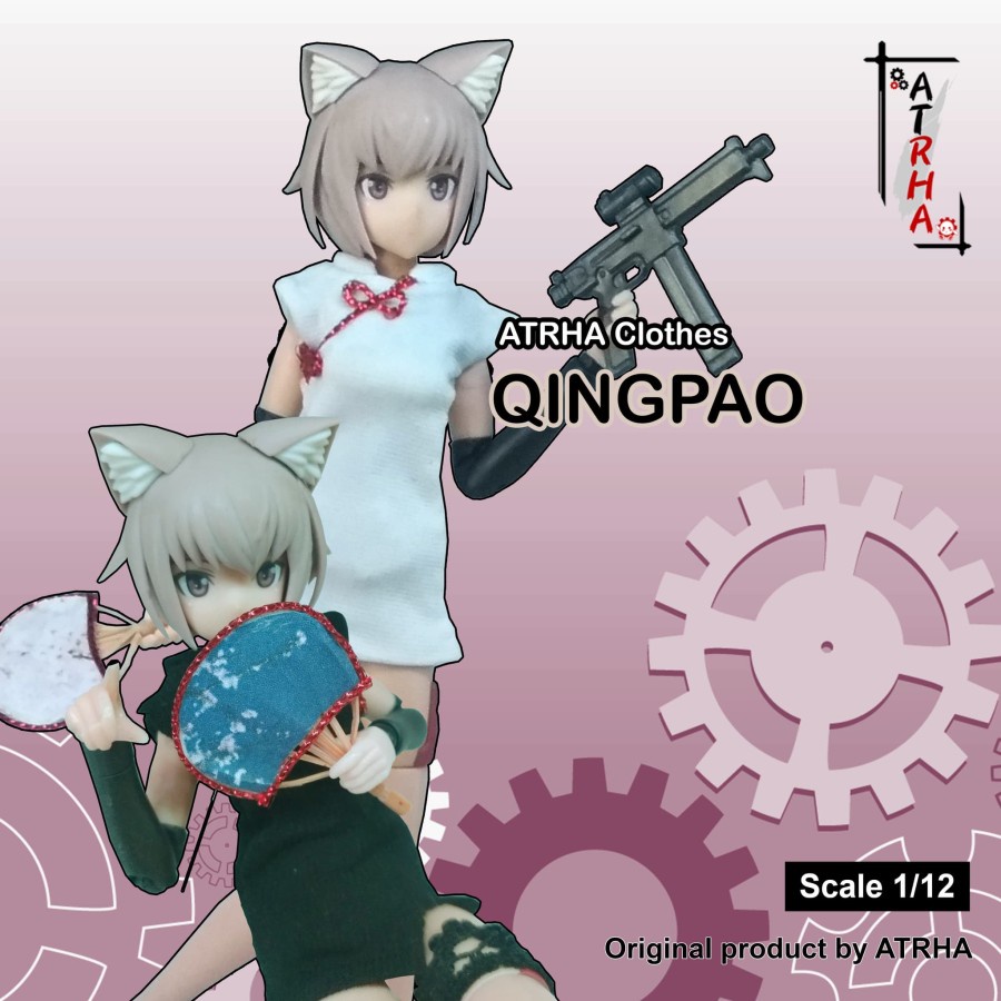 Jual ATRHA Clothes Qingpao Scale 1/12 Frame Arms Girl, Megami Device ...