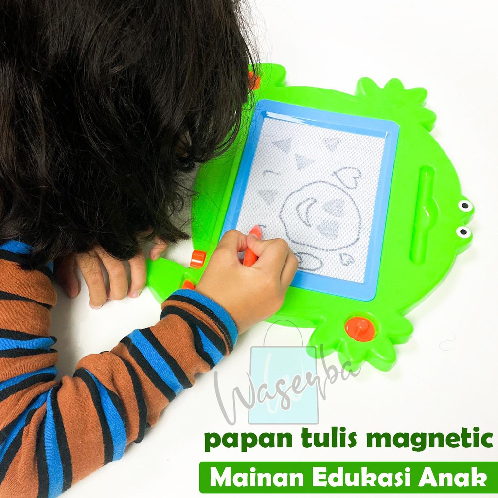 Jual Drawing Board Magnetic / Papan Tulis Magnet Mainan Edukasi Anak ...