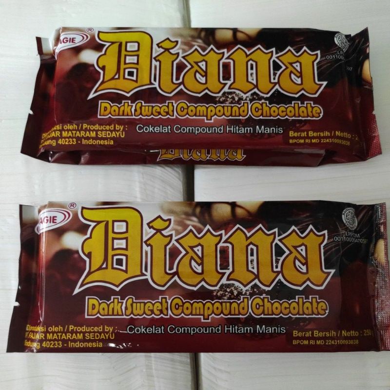 Jual Cokelat compound Diana 250g | Shopee Indonesia