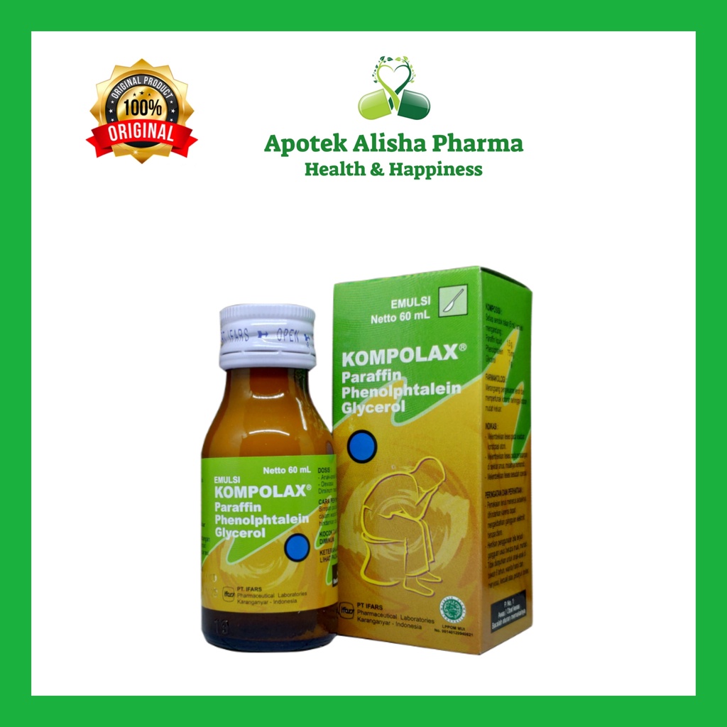 Jual Kompolax Sirup 60ml 3 Botol Kompolak Syrup Obat Pencahar ...