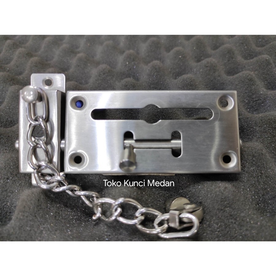 Jual Kunci Grendel Gerendel Rantai Pintu / Door Chain Lock Hersen ...