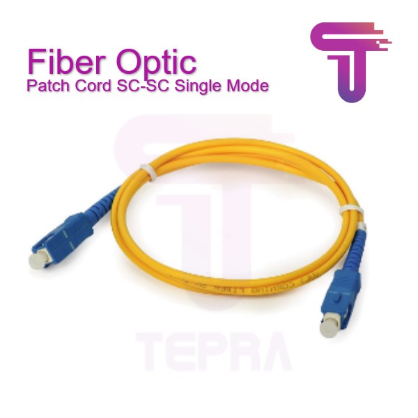 Jual Patch Cord Fiber Optic SC-SC Single Mode Simplex 3 Meter | Shopee Indonesia