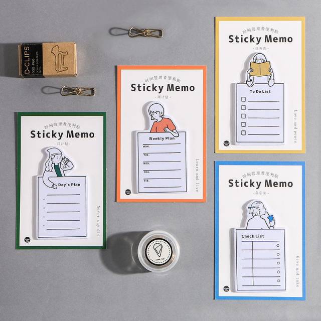 Jual Sticky Notes Weekly Plan- To Do List-Day's Plan- Check List ...