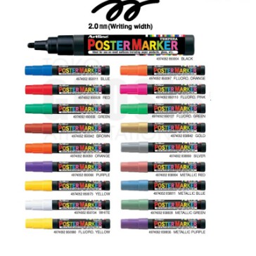 Jual Spidol Artline Poster Marker EPP-4 writing 2.0mm (LUSIN) | Shopee ...