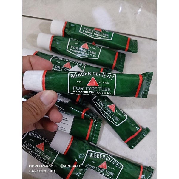 Jual lem tambal ban tubles lam rubber cement lem tambal ban tubbless ...