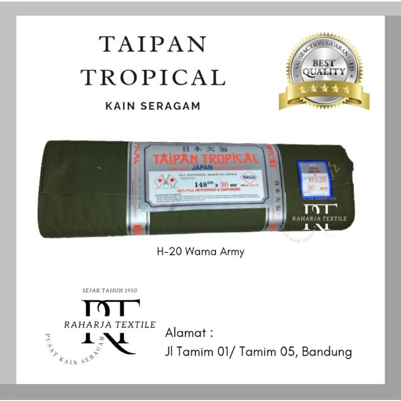 Jual Kain Taipan Tropical 0.5m Part 5 Bahan Eceran Meteran | Shopee ...