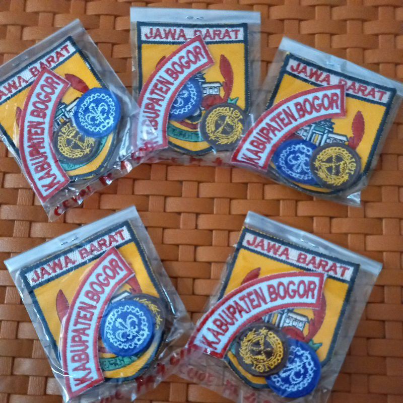 Jual Atribut Badge Logo Sekolah Pramuka untuk putri(Kabupaten Bogor ...