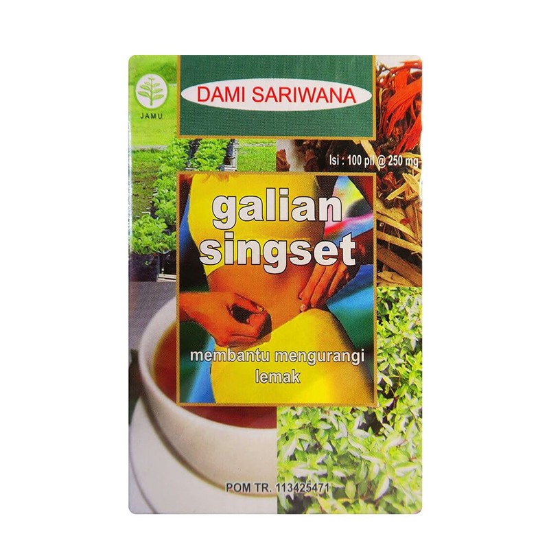 Jual Dami Sariwana Galian Singset 100 pil | Shopee Indonesia