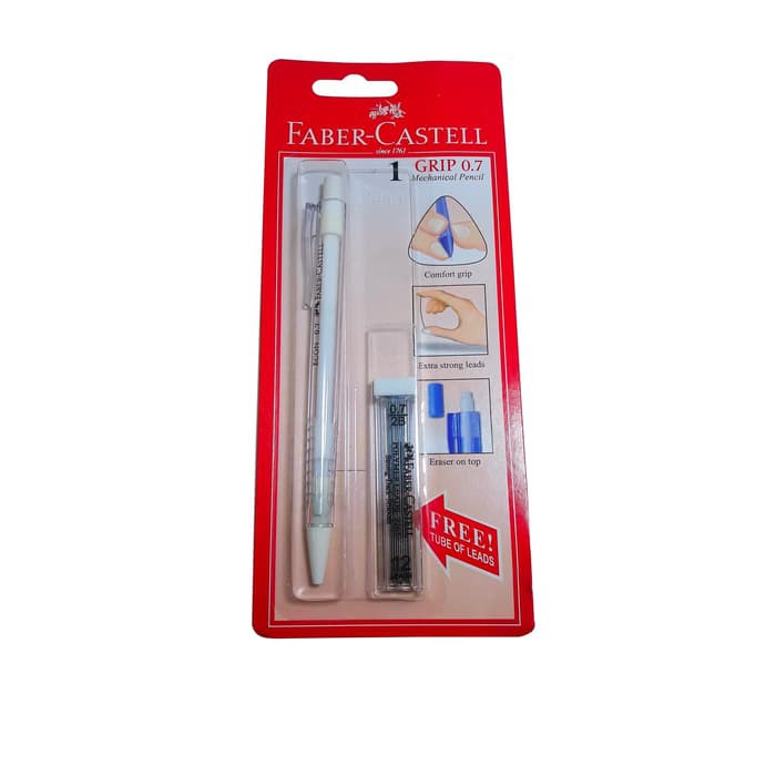 Jual PENSIL MEKANIK FABER CASTEL GRIP MATIC 0.7 MM+REFILL | Shopee ...