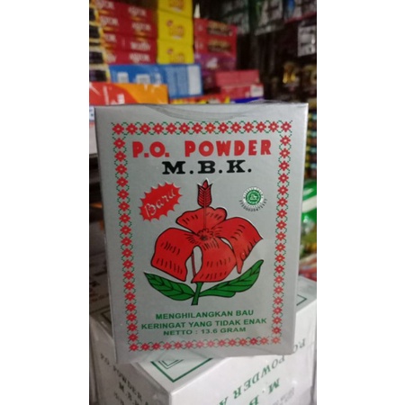 Jual MBK POWDER BEDAK TABUR SILVER BOX, ISI 12 SACHET | Shopee Indonesia