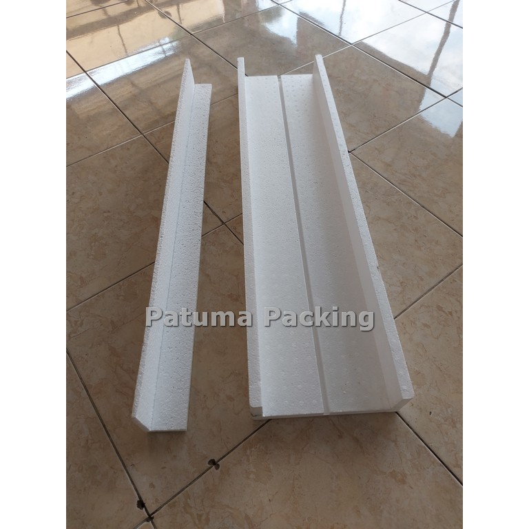 Jual Styrofoam Siku Gabus Sterofoam L Panjang 100cm | Shopee Indonesia