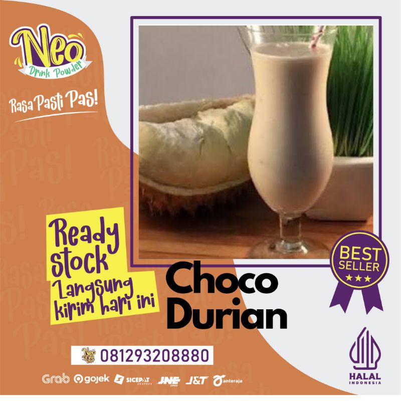 Jual Bubuk Minuman Rasa Choco Durian 1Kg/Choco Durian Powder/Bubuk rasa ...