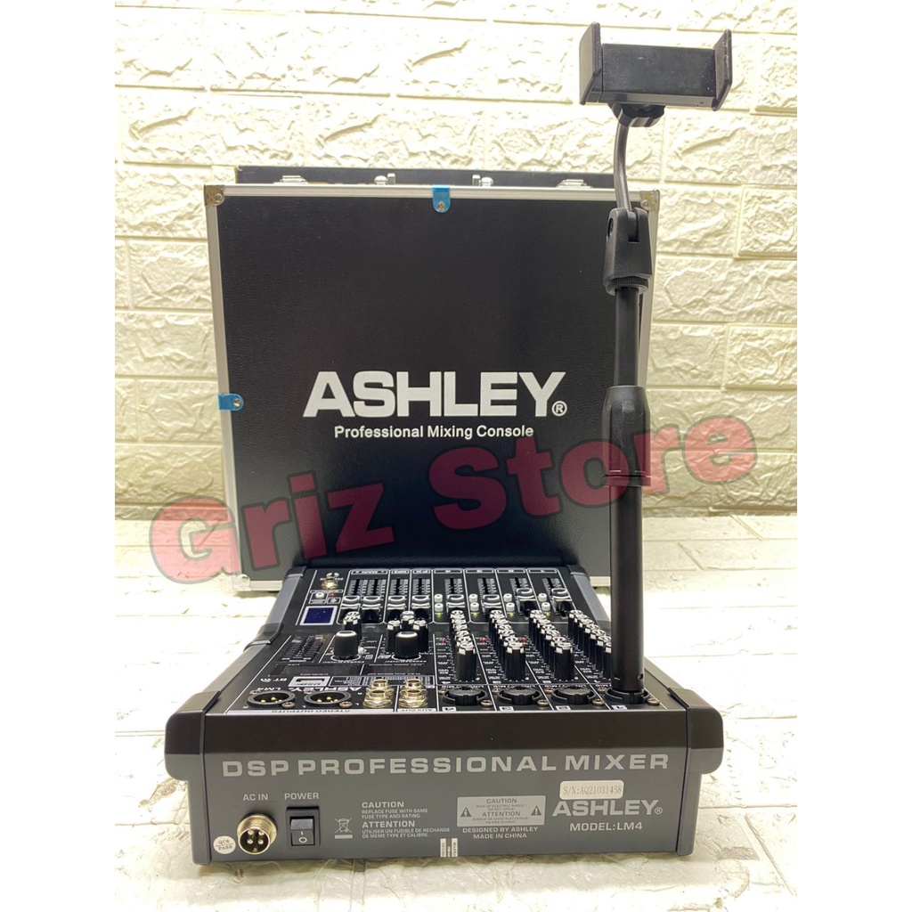 Jual MIXER ASHLEY LM4 MIXER ASHLEY 4 CHANNEL LM 4 ORIGINAL MIXER ASHLEY ...
