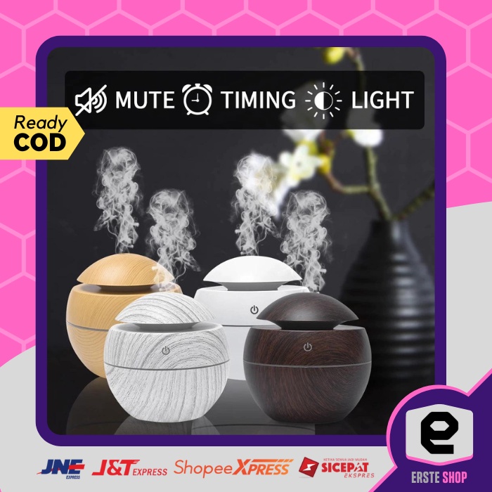 Jual Alat Pengharum Ruangan Air Humidifier Diffuser Aroma Therapy ...