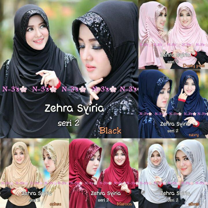 Jual Jilbab Syria Zehra Hijab | Shopee Indonesia
