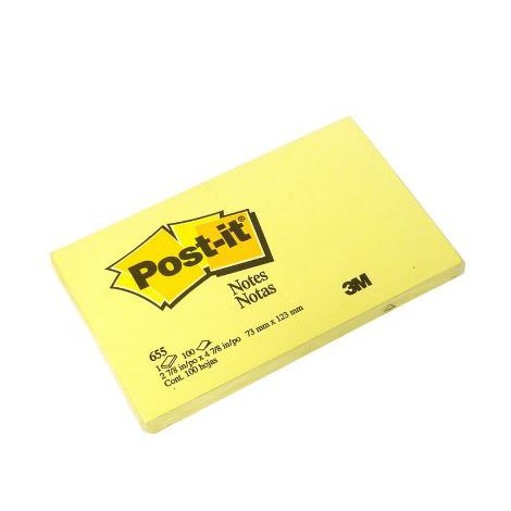Jual Stiker pengingat tempel dinding sticky note 3M Post It 655 76mm ...