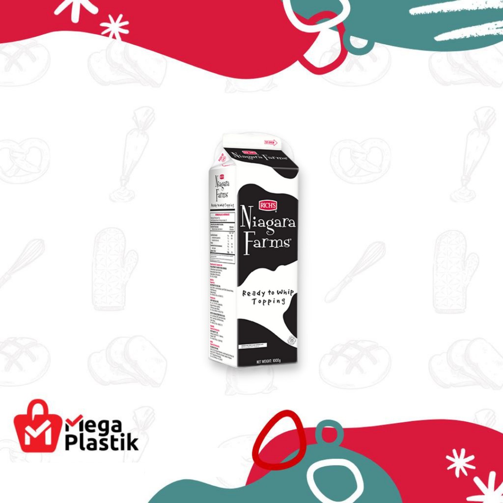 Jual Rich'S Niagara Farms 1Kg/ Whip Cream Dairy/ Whipping Creme Krim ...