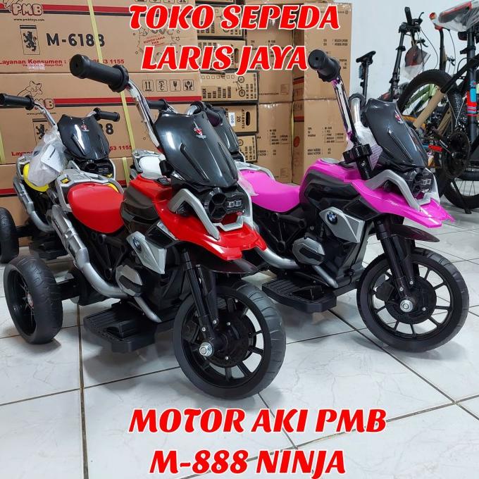 Jual MOTOR AKI ANAK PMB M888 M-888 AKI MOTORAN AKI NINJA RODA TIGA ...