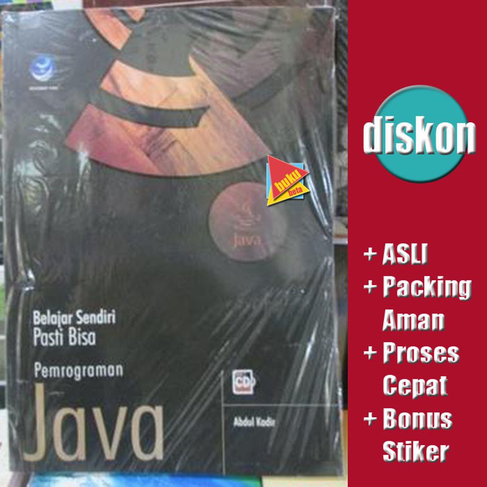 Jual Belajar Sendiri Pasti Bisa Pemrograman Java Bonus CD Abdul Kadir ...