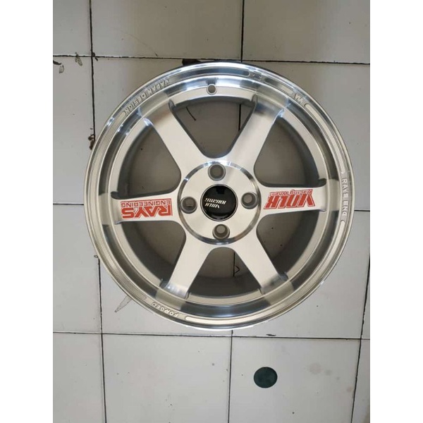 Jual velg rays te37 r15 velg mobil rays te37 plus ongkir tanah laut | Shopee Indonesia