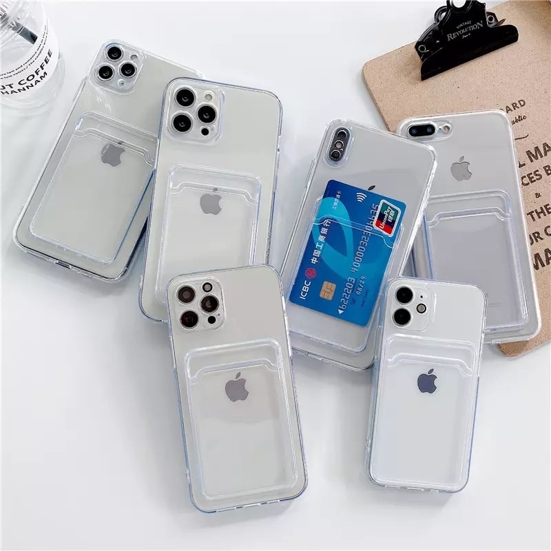 Jual Soft Case Card Holder Slot Foto Kartu Samsung A04 A04e A04s A01