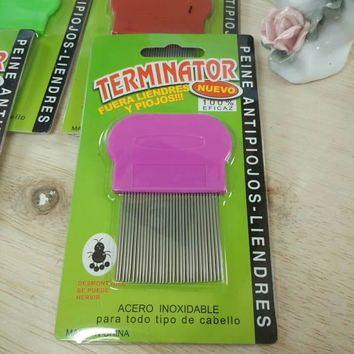 Jual Sisir Serit Kutu & Ketombe Besi Logam Stainless | Shopee Indonesia