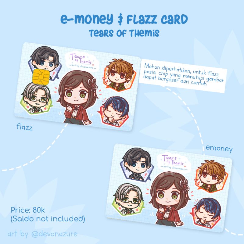 Jual emoney/flazz Tears of Themis | Shopee Indonesia