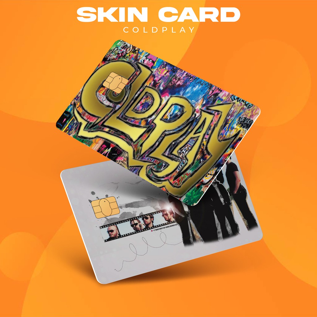 Jual [BM Skin Card] Coldplay || Garskin | Cover ATM / E - Money / Flazz ...
