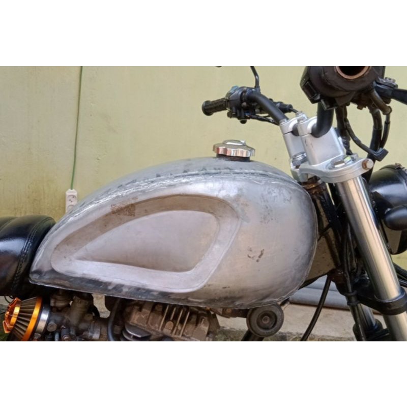 Jual tangki triumph dekok segitiga japstyle brastyle scramberl copper ...